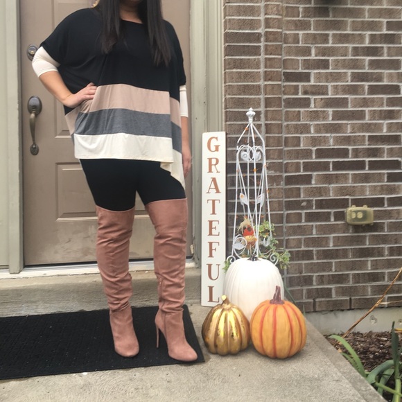 Call It Spring | Shoes | Sexy Rose Suede Knee High Boots | Poshmark